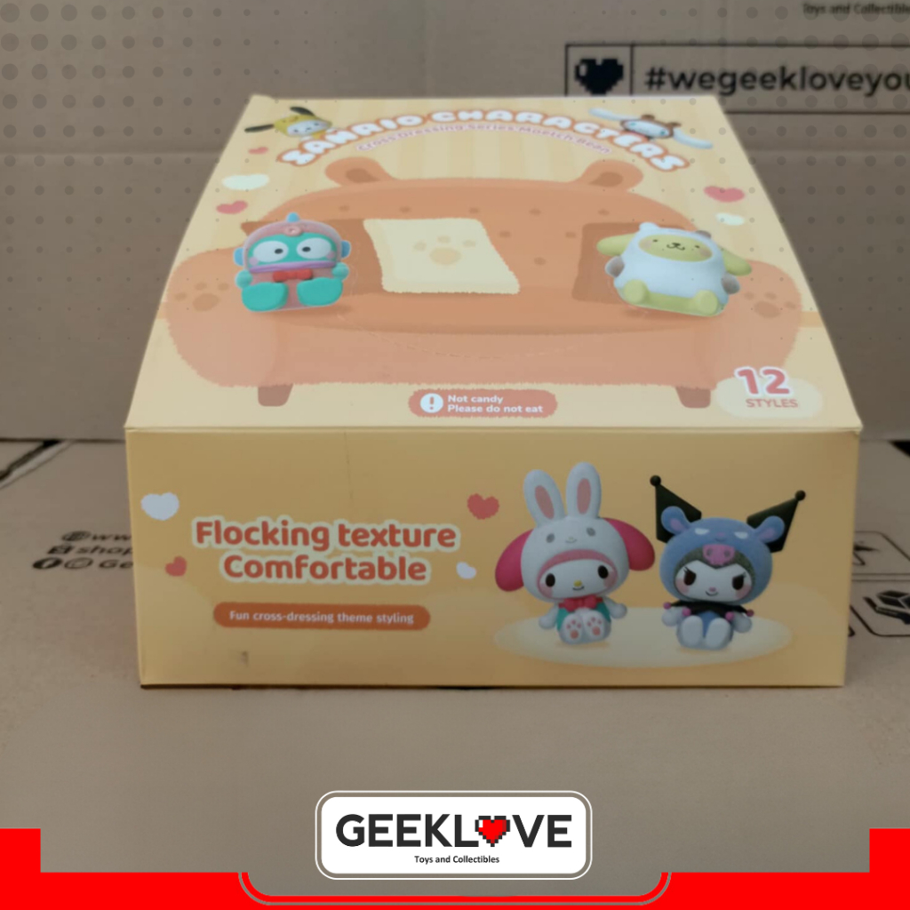 Sanrio characters Cross Dressing Series Moetch Bean (Random) | Shopee ...