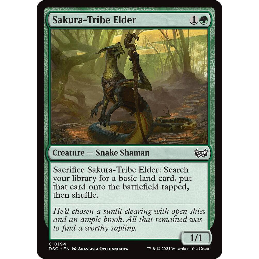 Sakura-Tribe Elder - Commander: Duskmourn: House of Horror (DSC ...