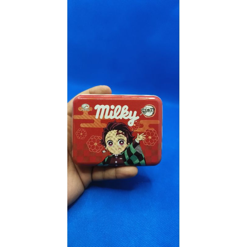 kimetsu no yaiba Demonslayer x milky tin can set tanjiro, nezuko ...