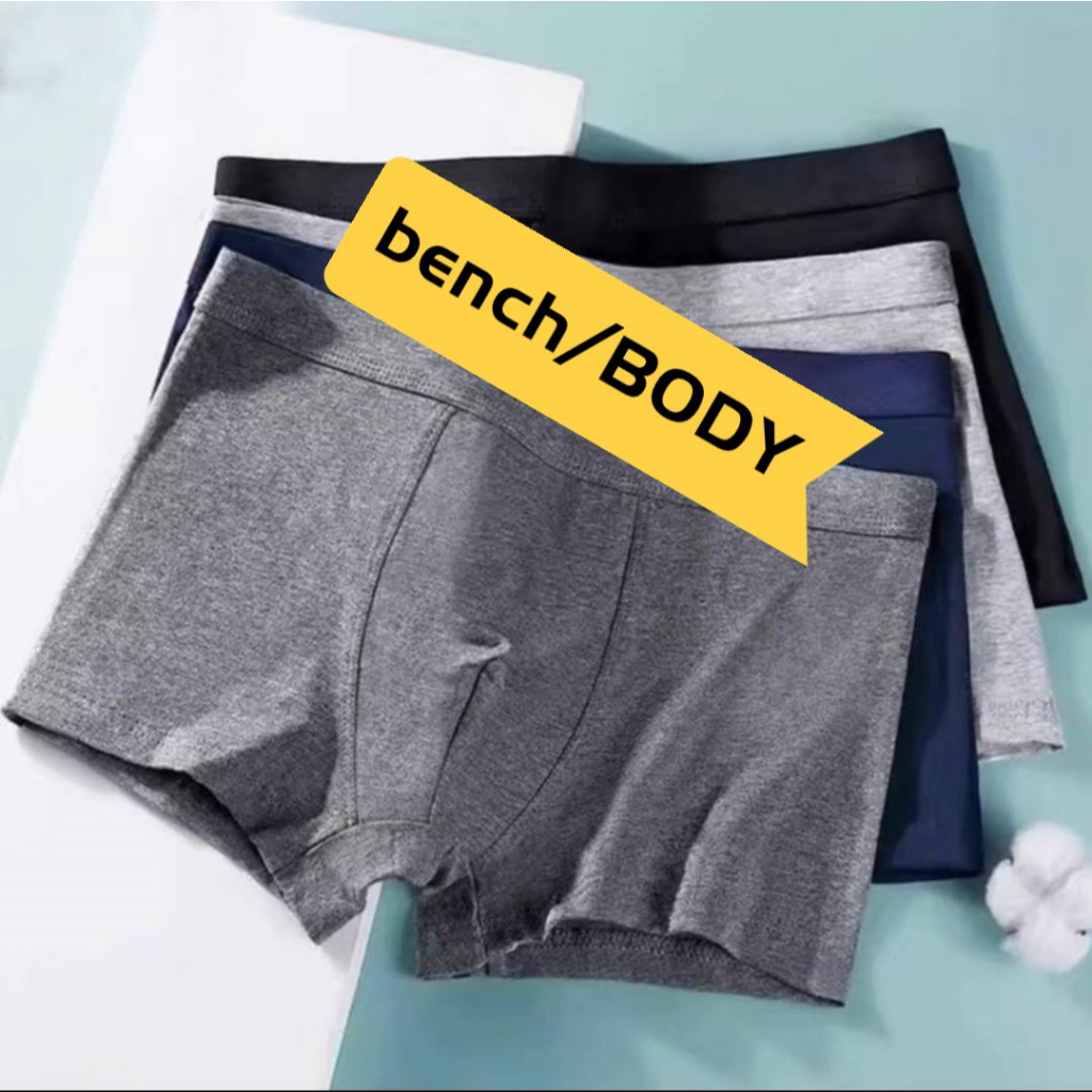 Men Brand Innerwear Underwear 【bench/BODY】 boxer For men 6PCS 3XL SIZE ...