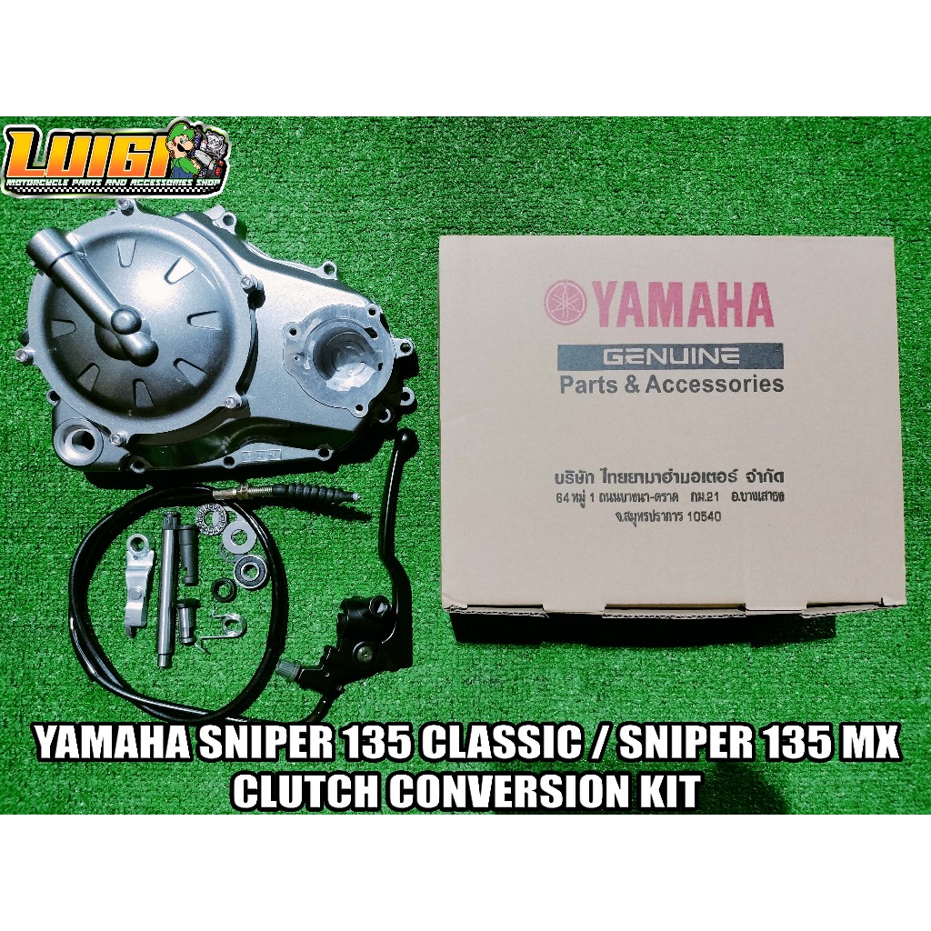 YAMAHA SNIPER 135 CLASSIC / SNIPER 135 MX GENUINE CLUTCH CONVERSION KIT ...