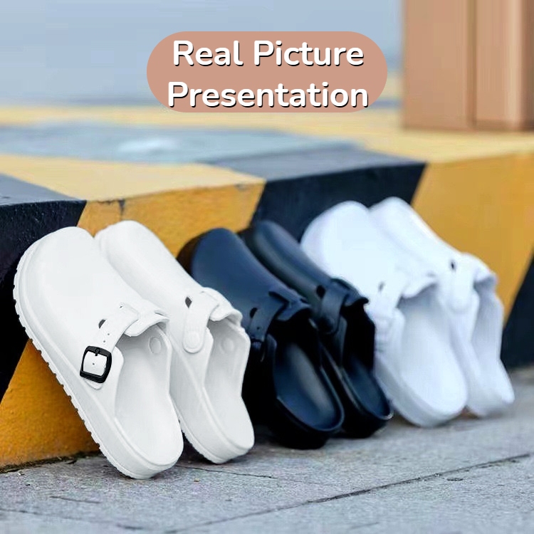 Korean Clog Slippers For Women And Men Soft Comfortable Flat Sandals ...