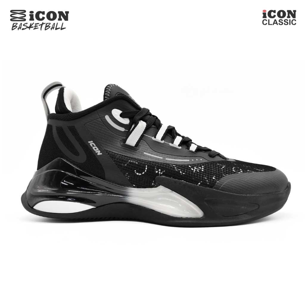 ICON LEVI Black Men's Basketball Shoes / Sports Shoes | Shopee Philippines