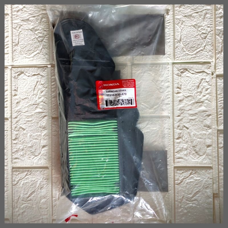 HONDA CLICK 125 AIR ELEMENT CLEANER GENUINE PARTS | Shopee Philippines