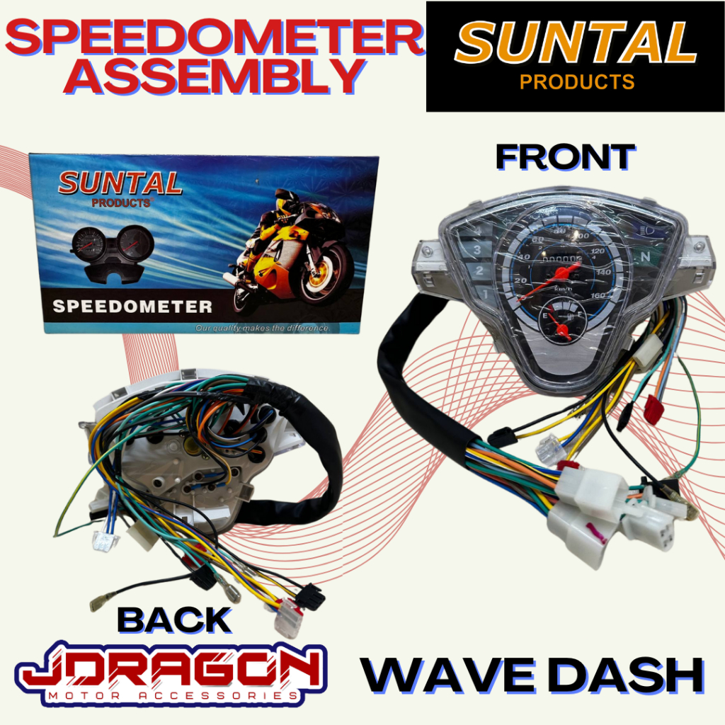 SUNTAL SPEEDOMETER ASSY. (WAVE DASH) | Shopee Philippines