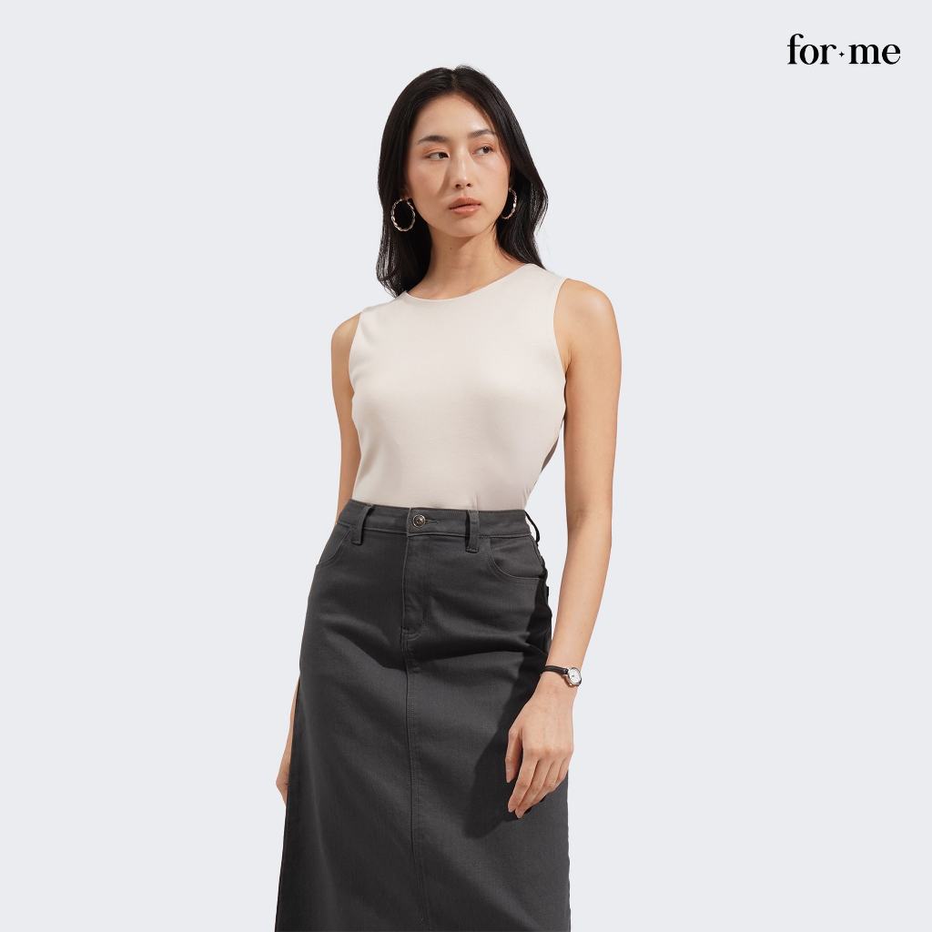 ForMe Seamless Tank Top For Women (Cream) | Shopee Philippines