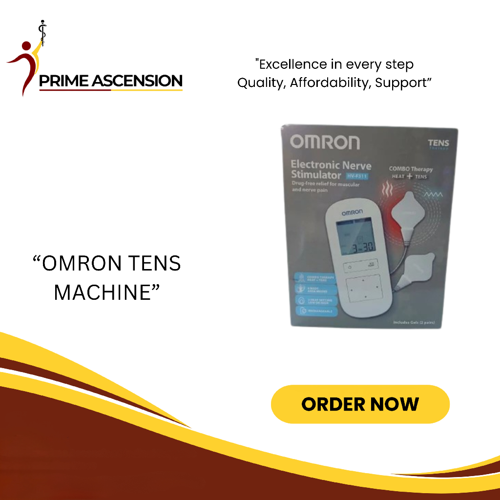OMRON TENS MACHINE (ELECTRONIC NERVE STIMULATOR) HV-F021 | Shopee Philippines