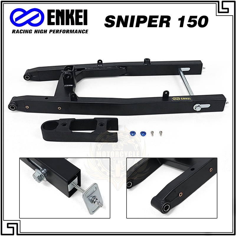 ENKEI Swing Arm Yamaha Sniper 150 Sniper 155 MX135 Lengthened 2 Inches ...