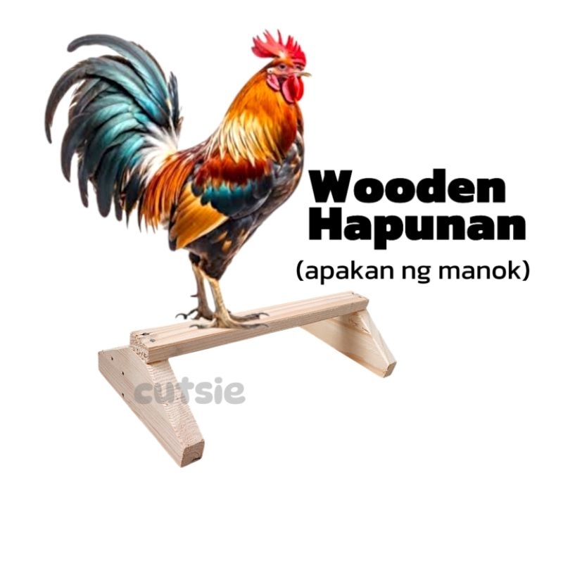 Wooden Hapunan Apakan ng Manok Gamefowl Alagang Manok | Shopee Philippines