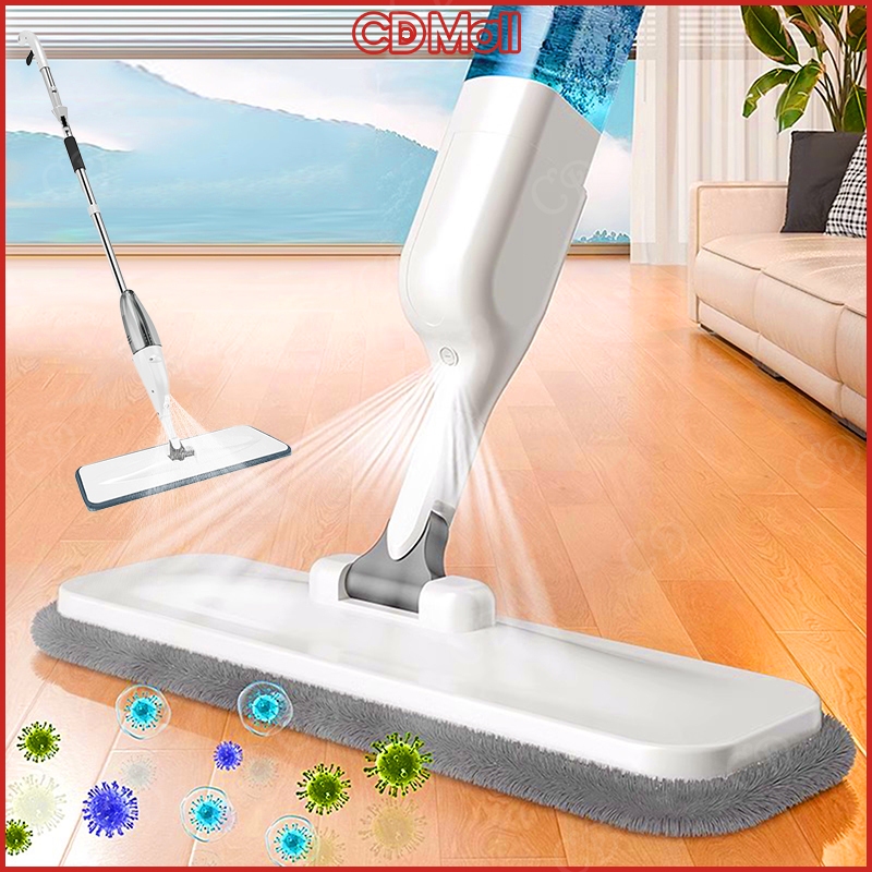 CD Mop with Spray and Microfiber Pad Floor Mop Wet&Dry Map Floor ...