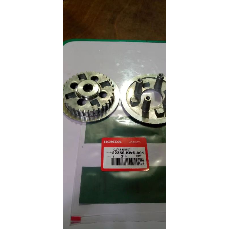Honda genuine CB110 clutch hub set | Shopee Philippines