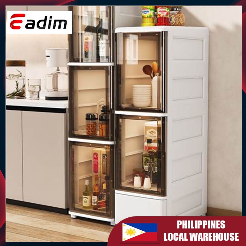 Removable Drawer Organizer Bathroom Kitchen Gap Storage Cabinet With ...