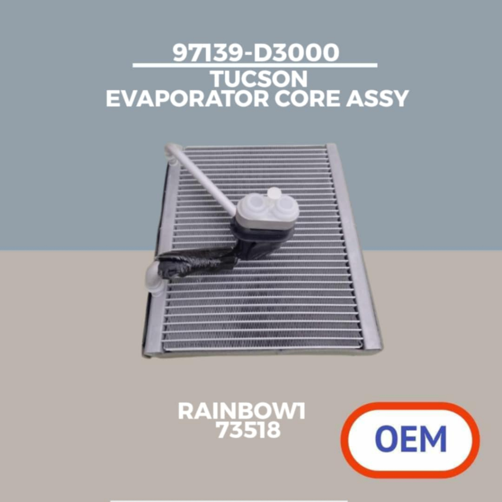 EVAPORATOR CORE ASSY FOR HYUNDAI TUCSON (OEM) PART#: 97139-D3000 ...