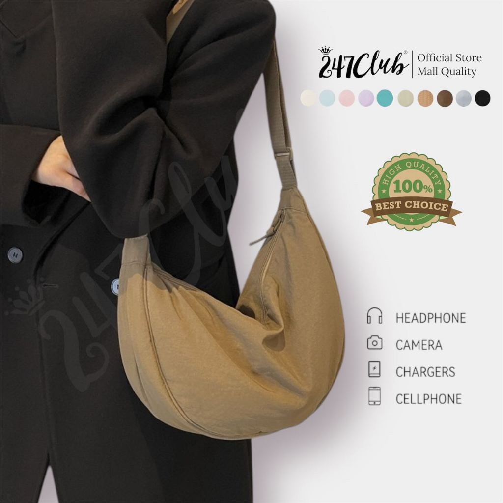 247CLUB Original Fashionable simple versatile BIG DUMPLING BAG 40*22*32 ...