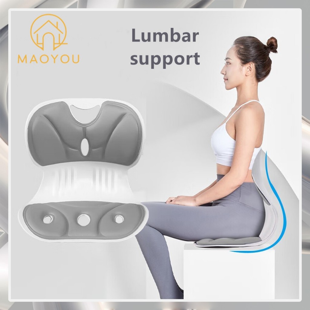 MAOYOU Posture Corrector Chair Back Pain Relief Lumbar Support Back ...