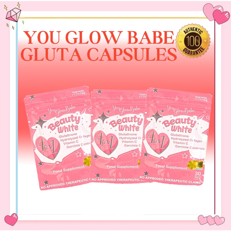 YOU GLOW BABE Boobie Bum Pure Gluta Beauty White Shape Up Shepu Apu ...