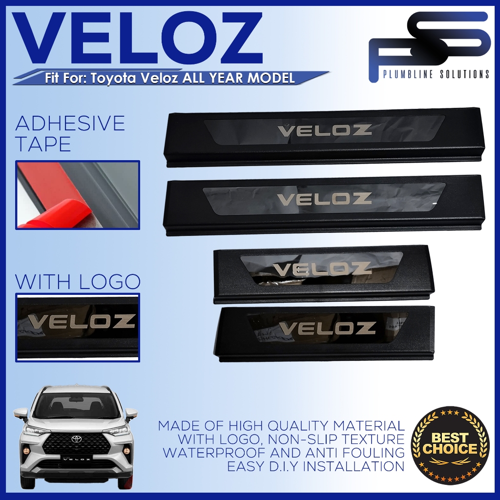 Toyota Veloz All Year Model Side Stepsill Door Scuffplate Anti Scratch ...