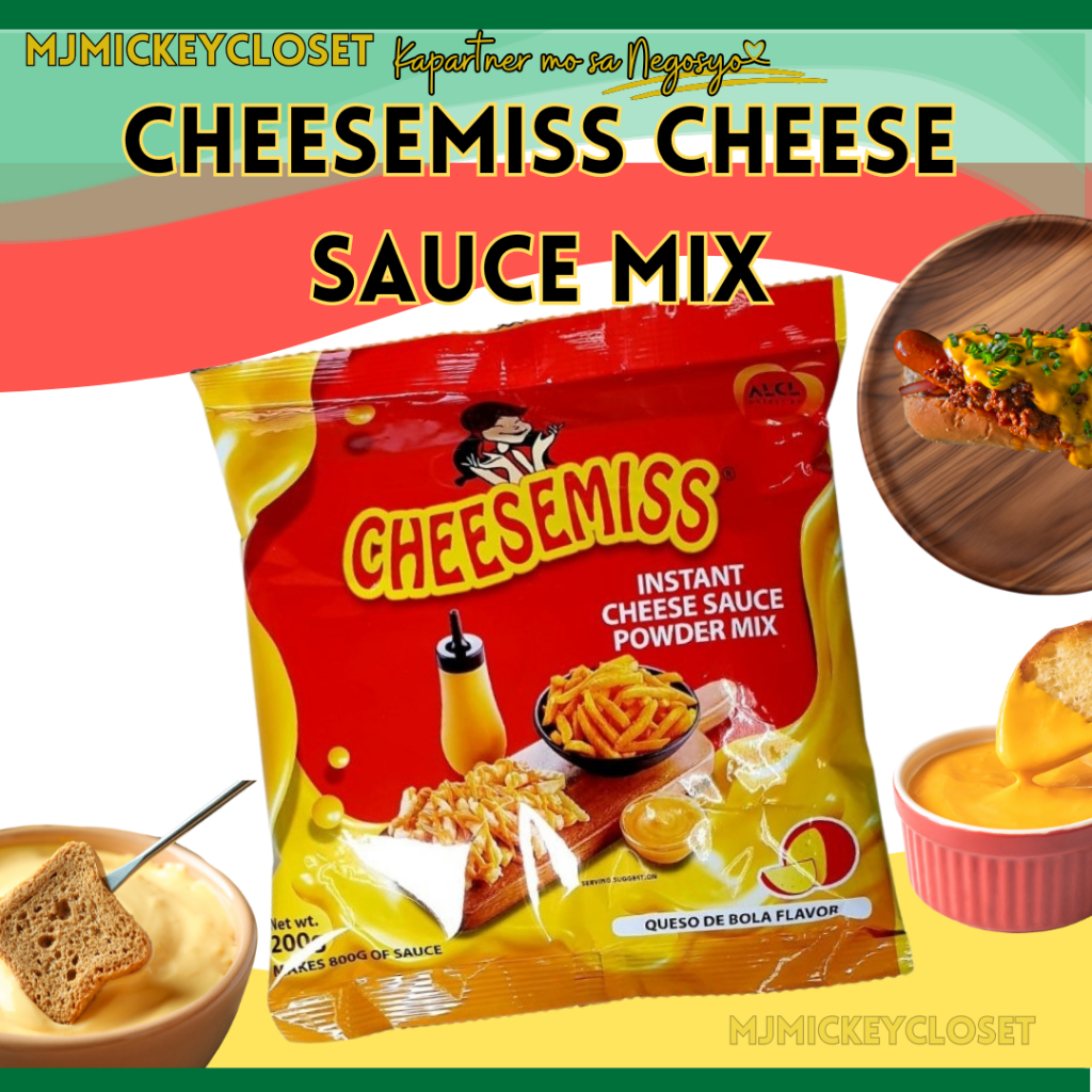 Cheesemiss Instant Cheese Sauce Powder 200g | Shopee Philippines