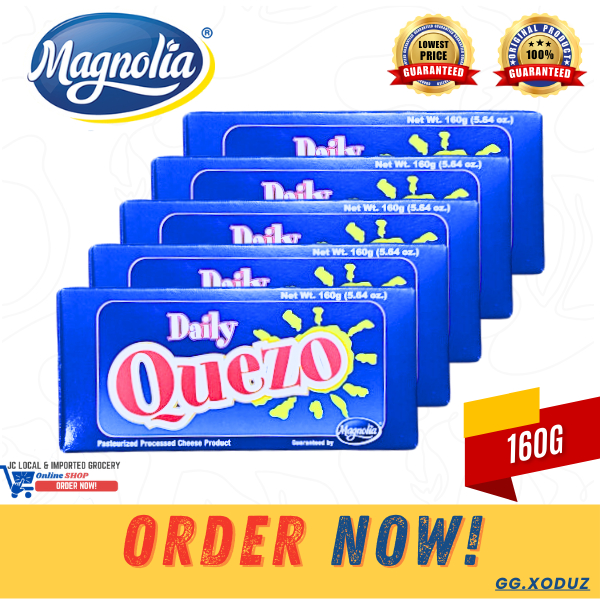 MAGNOLIA Daily Quezo Processed Cheese Product 160g - Quality Cheese ...