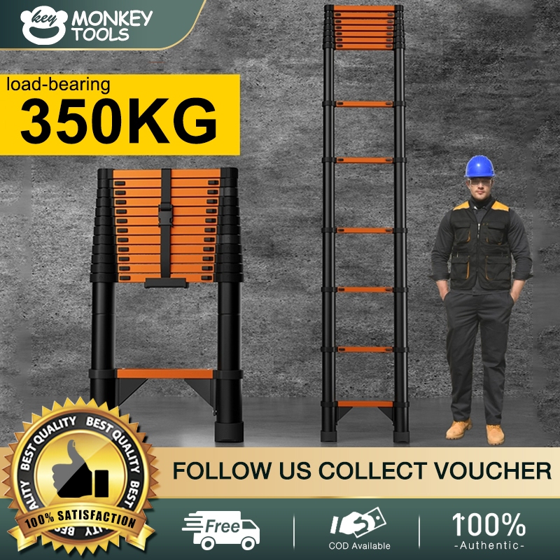 Foldable Multi-Step Ladder for Engineering & Home Use - Extendable ...
