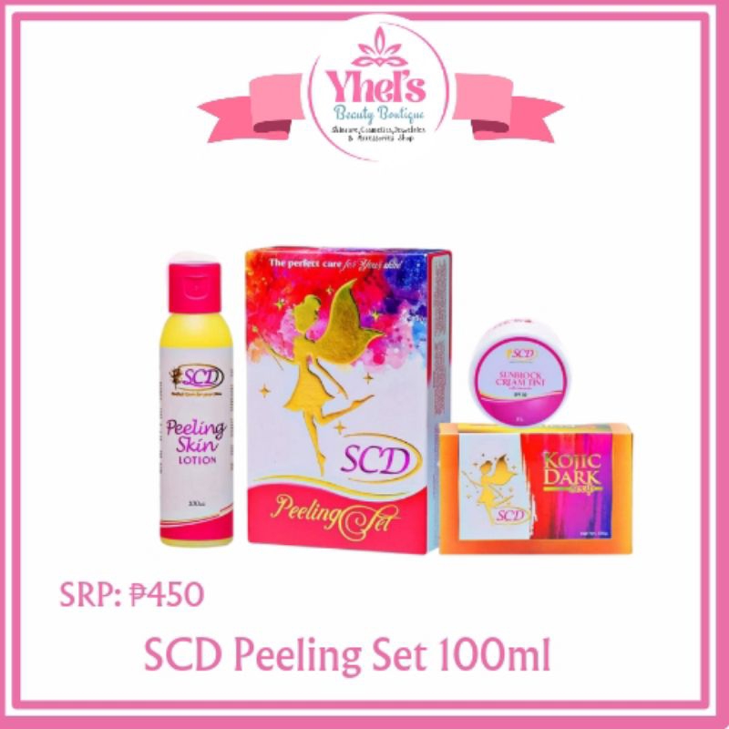 SCD Peeling Lotion, peeling set,soap,cream & lotion | Shopee Philippines