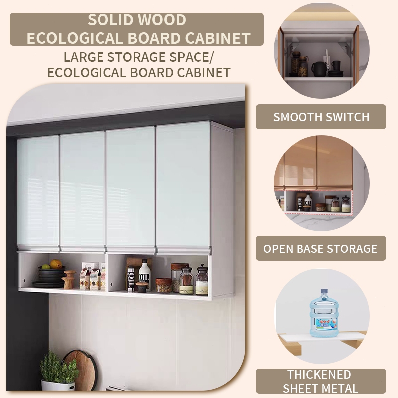 Kitchen shelf storage cabinet, aluminum alloy cabinet multifunctional ...