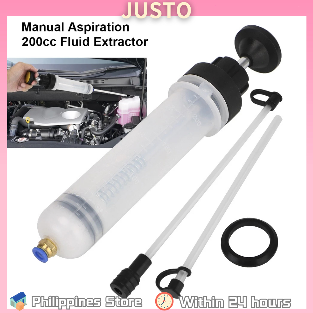 Car Oil Fluid Extractor Filling Syringe Hand Fuel Extraction Transfer ...