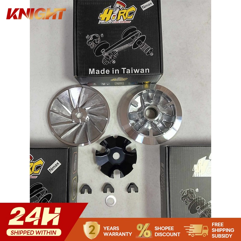HIRC PULLEY SET FOR NMAX/AEROX/M3/GRAVIS/GEAR/FAZZIO/MSI/MIO/CLICK/BEAT ...