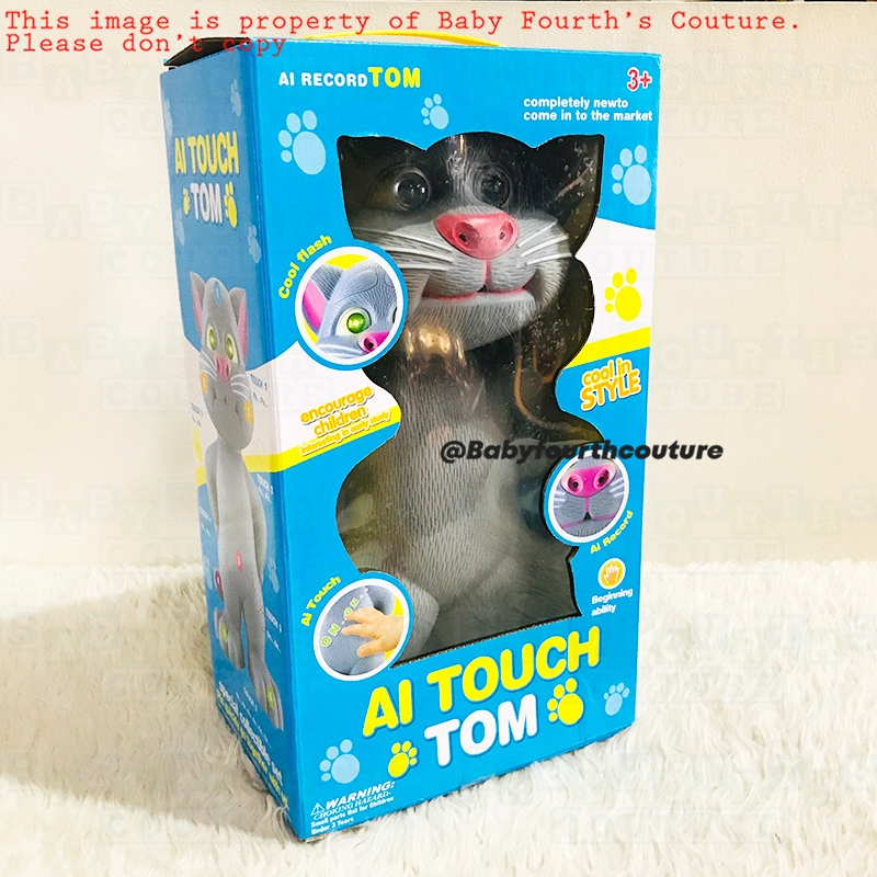 BFCM Musical Sound & Voice Recording AI Talking Tom Interactive Toy Fun ...