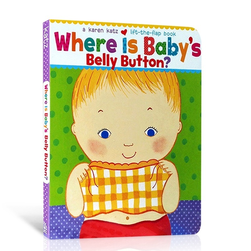 Where Is Baby's Belly Button Educational Picture Book For Kids Children ...
