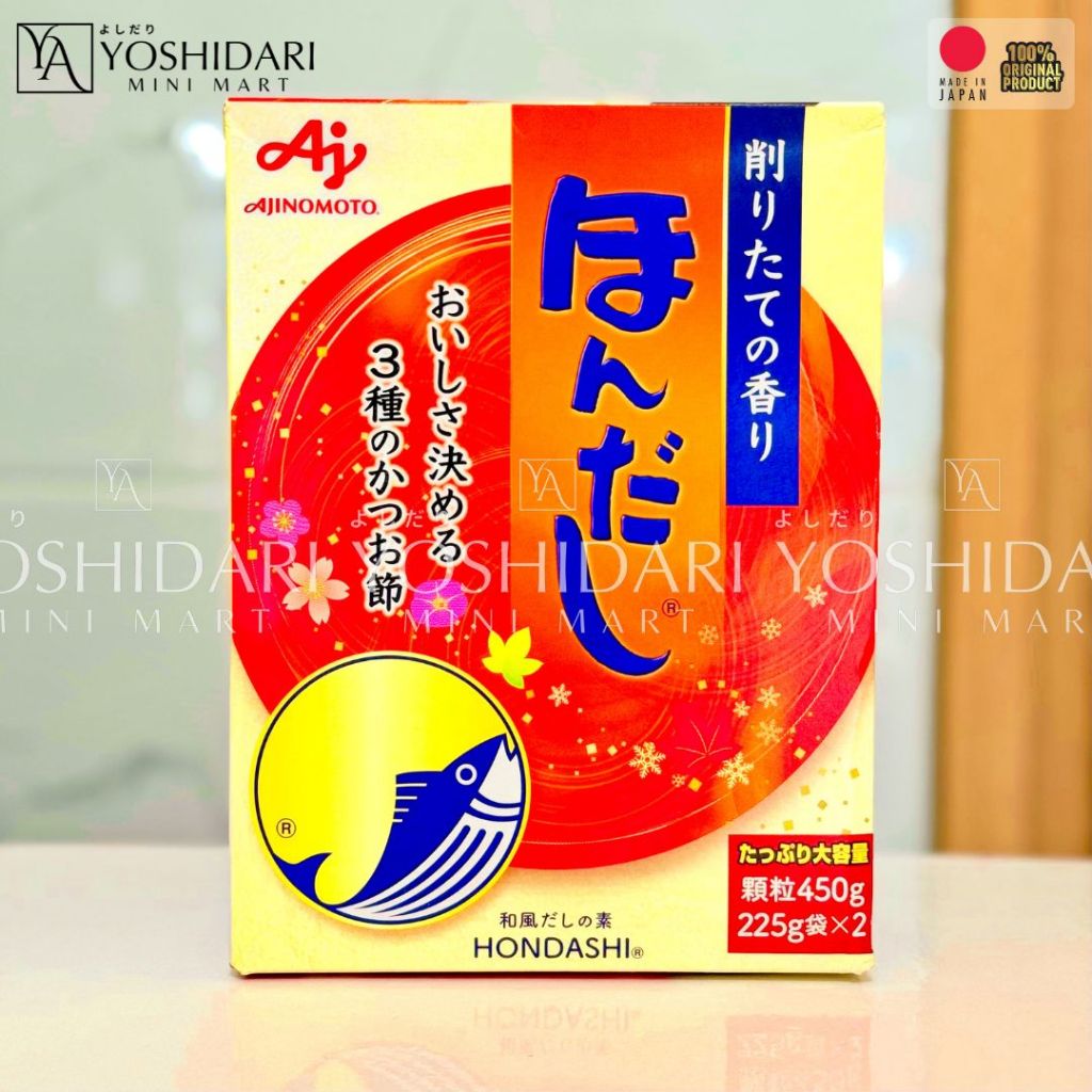 Ajinomoto Hon Dashi 450g Box (Bonito Fish Soup Stock Powder) | Shopee ...