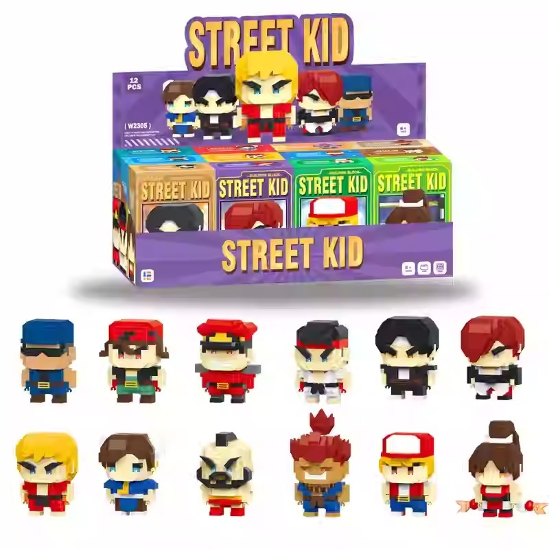 Street Fighter l King of Fighters X Building Blocks | Shopee Philippines