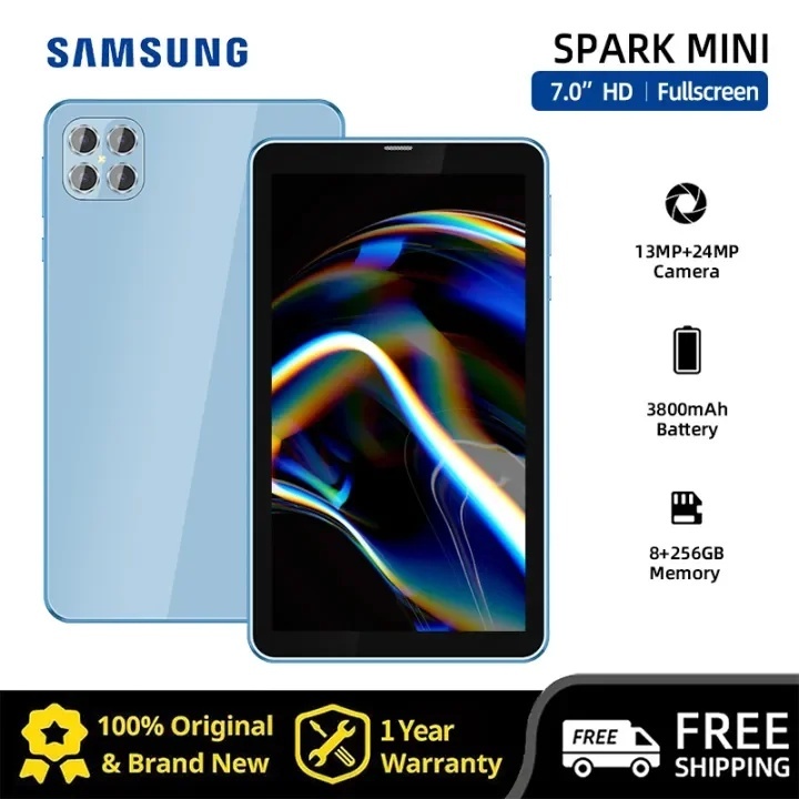 Sansung Tablet SPARK MINI (8GB+256GB) Android Tablet Kids Tablet ...