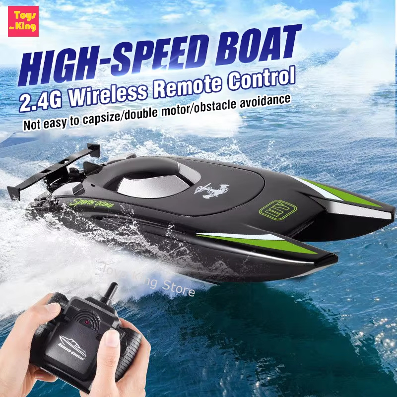 Remote control boat Speedboat Toys high speed electric water toy boat ...