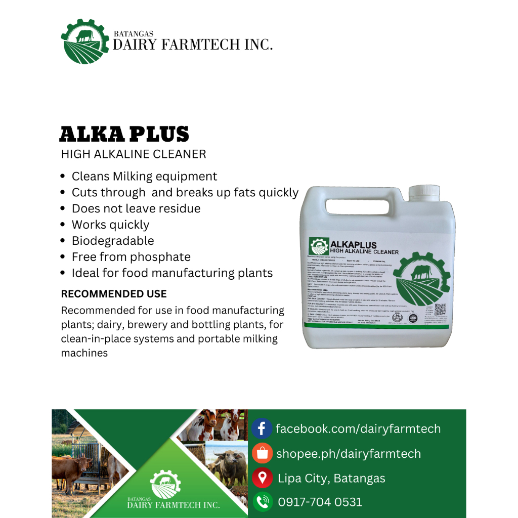 ALKA PLUS High Alkaline Cleaner | Shopee Philippines