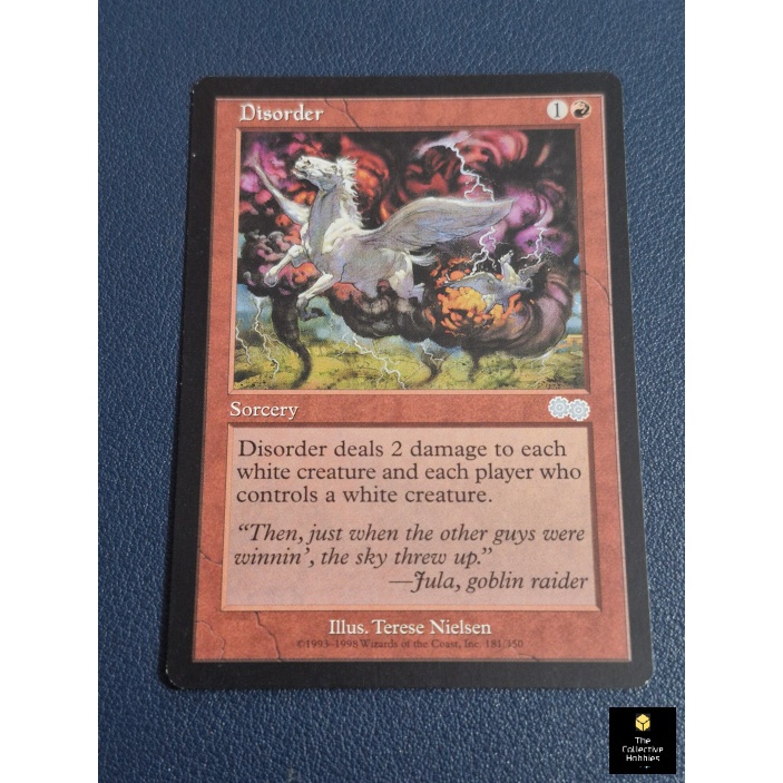 Magic the Gathering - MTG Card Game - Disorder - [RED] / [ID: RB1] | Shopee Philippines