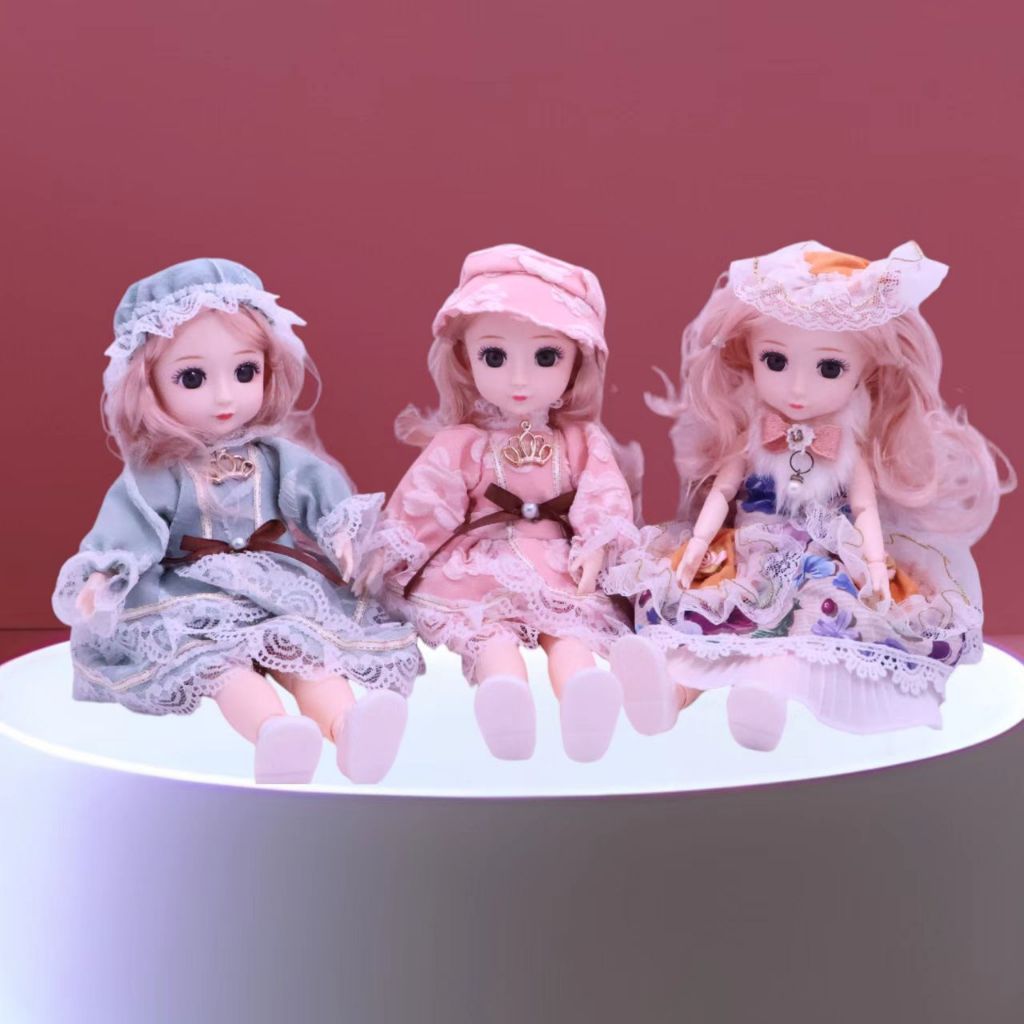 Sunny Shop 30cm Doll and Clothes Multiple Movable Joints 3D Simulation ...