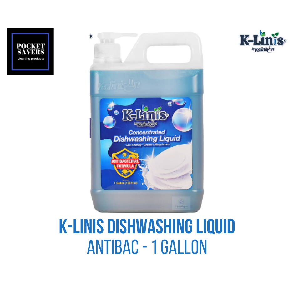 Kalinisan K-Linis Concentrated Dishwashing Liquid Blue Antibacterial ...