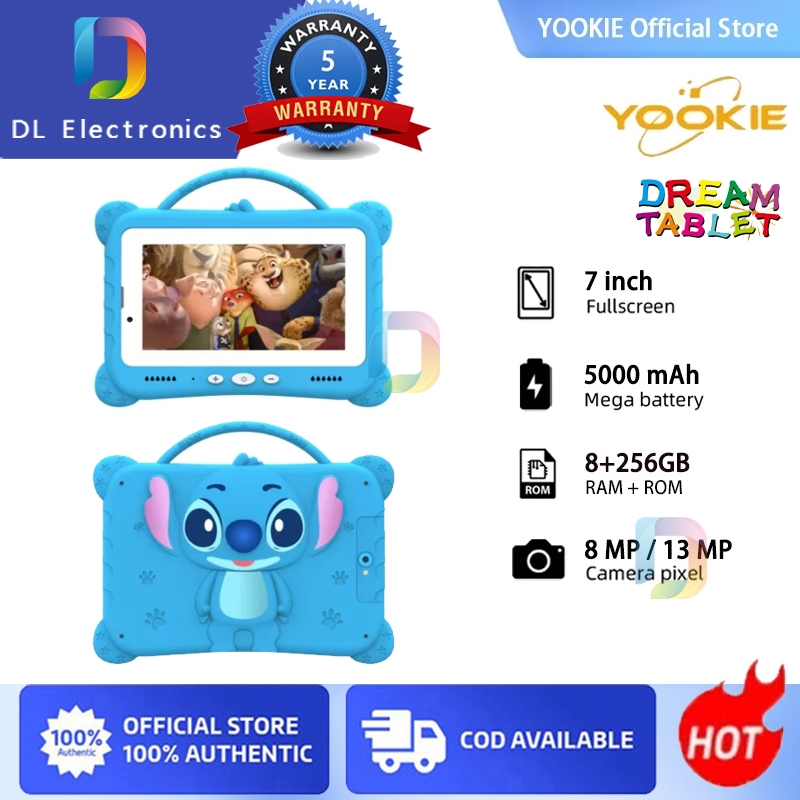 Brandnew Yookie E2 dream tablet 7-inch 5000mAH Android 12 5G WIFI Kids ...