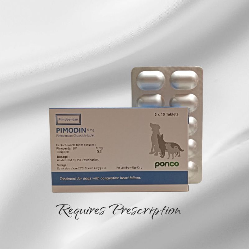 Pimobendan Pimodin 5mg for Dogs (Per Tablet) | Shopee Philippines