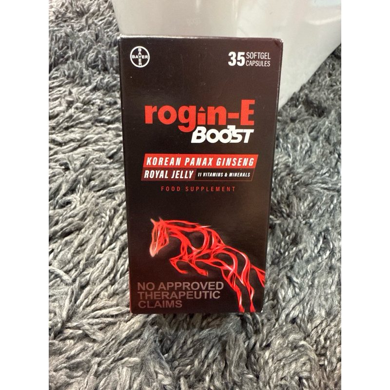 Rogin-E boost korean panax ginseng royal jelly in vitamins & mineral | Shopee Philippines