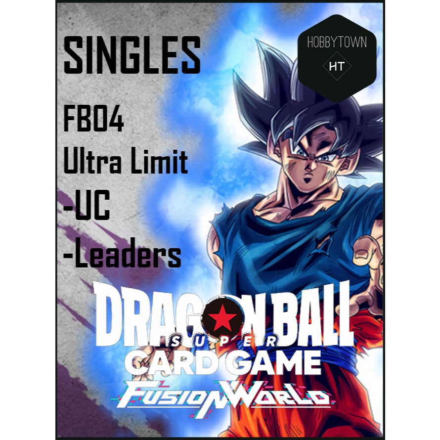 Dragon Ball Super Fusion World - FB04 - Singles - Uncommon\Leaders | Shopee Philippines