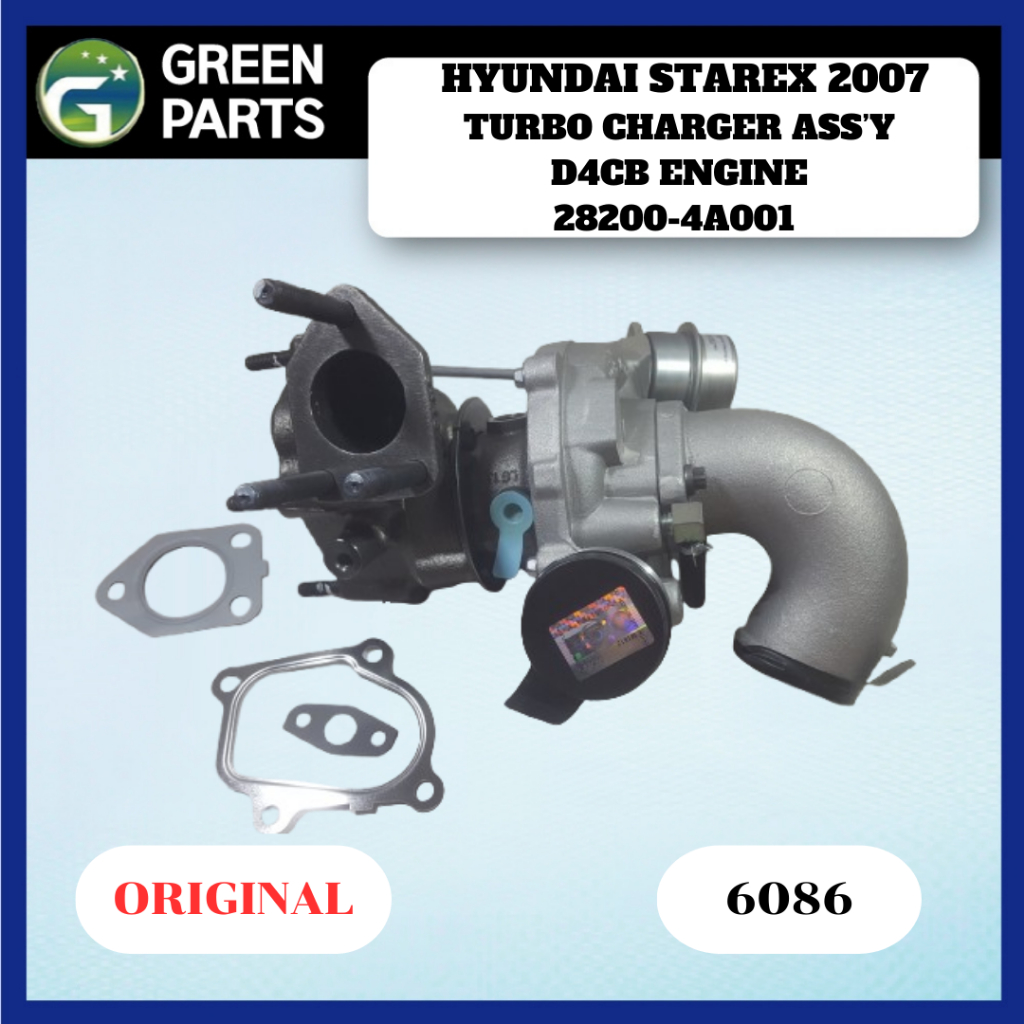 TURBO CHARGER ASSEMBLY FOR HYUNDAI STAREX MODEL 2007 D4BH ENGINE ...