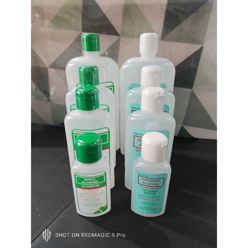 Alcohol 70% Rubbing Solution With Moisturizer Ispropyl & Ethyl 60ML ...
