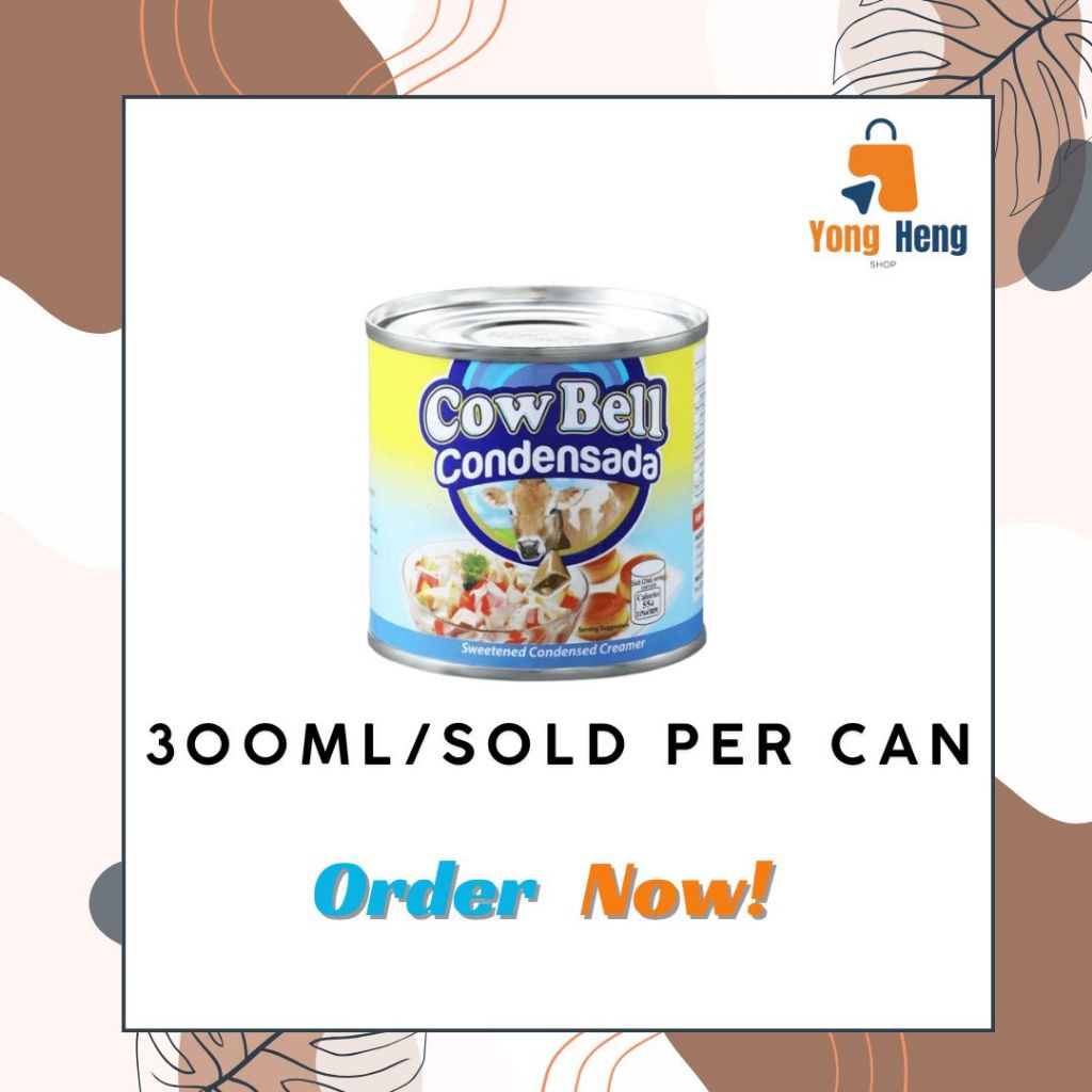 Cowbell Condensada Sweetened Condensed Creamer 300ml | Shopee Philippines
