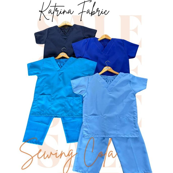 ( BLUE ) SCRUB SUIT TERNO UNIFORM, high quality perfect fit,katrina ...