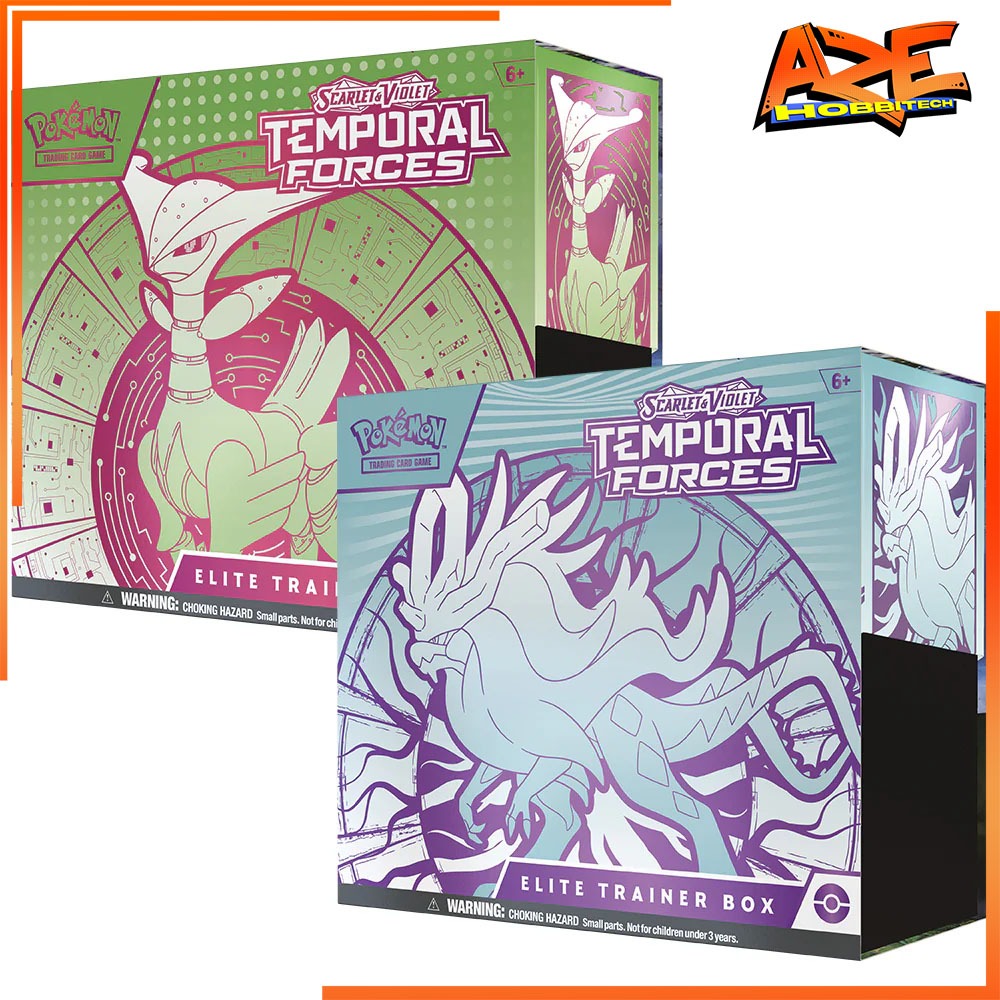 Pokemon Trading Card Scarlet Violet Temporal Forces Iron Leaves ...