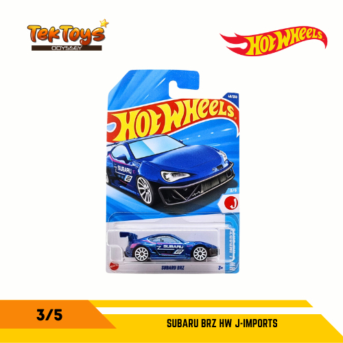 HOT WHEELS - SUBARU BRZ HW J-IMPORTS 3/5 (BLUE) | Shopee Philippines