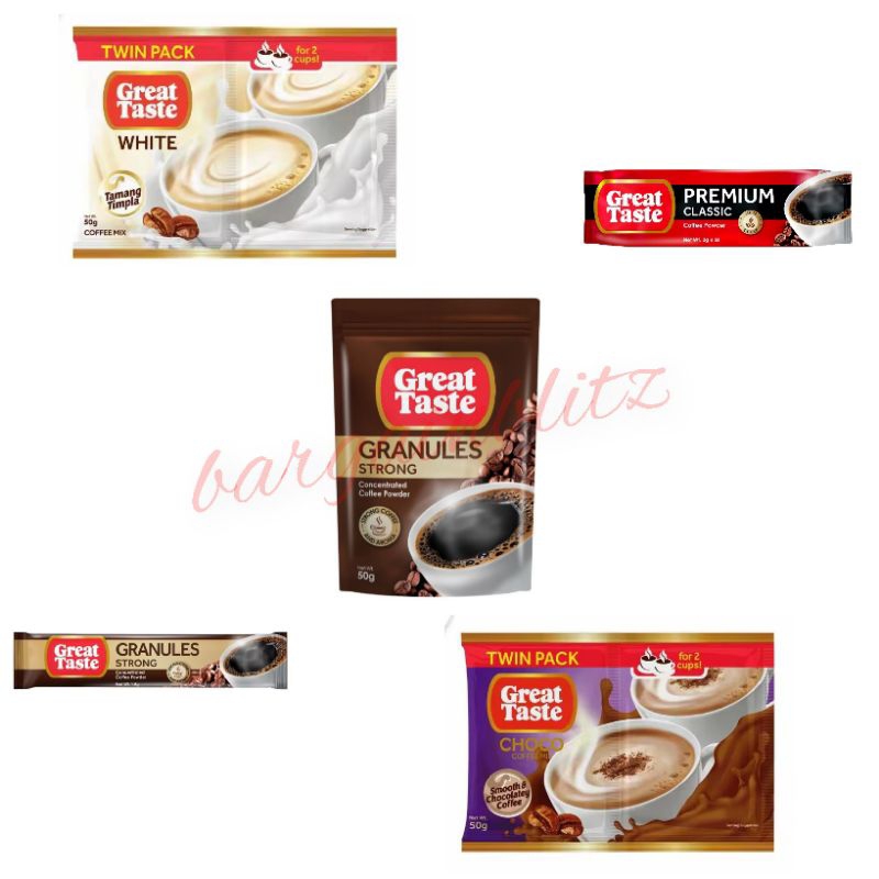 BB Great Taste Coffee ( Premium /Granules ) | Shopee Philippines