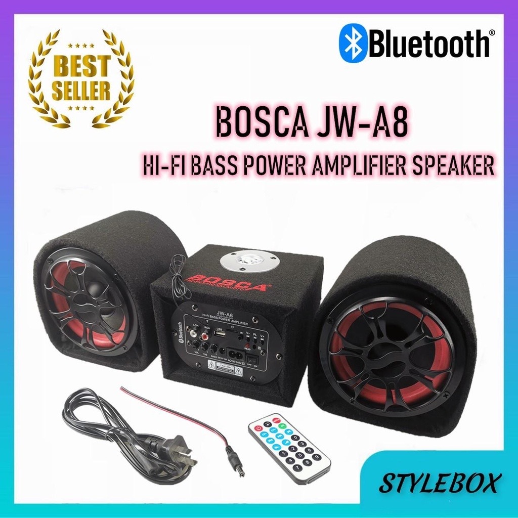 Bosca JW-A8 2.1 Bluetooth HI-FI Bass Power Amplifier speaker with ...